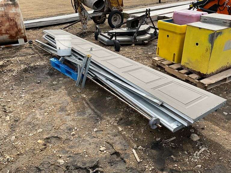 Used Overhead door w/track, 16X7 sold AS IS, mayb - Hamilton-Maring ...