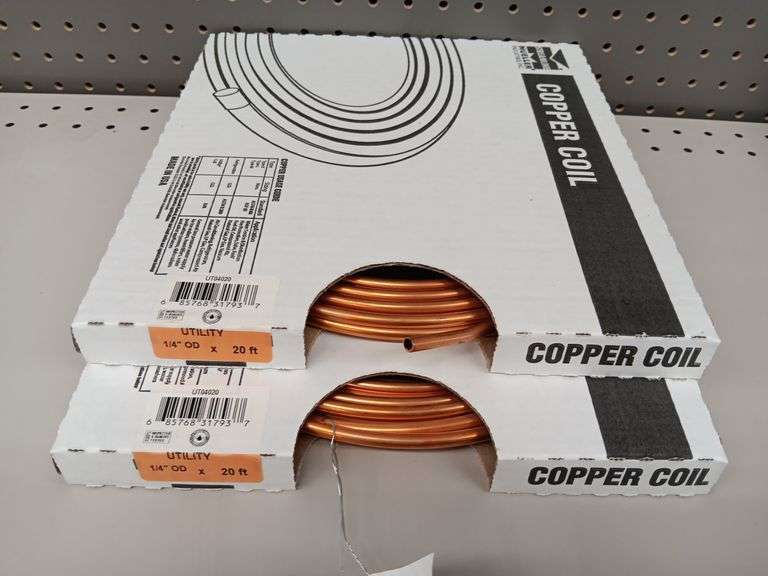 1/4" Copper Coil, Located Rear Wall Aisle 20 Basem - Hamilton-Maring ...