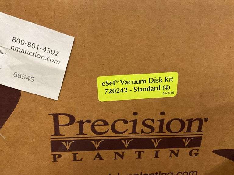 New/Unused Precision Planting Eset Vacuum Disk Kit - Hamilton-Maring ...