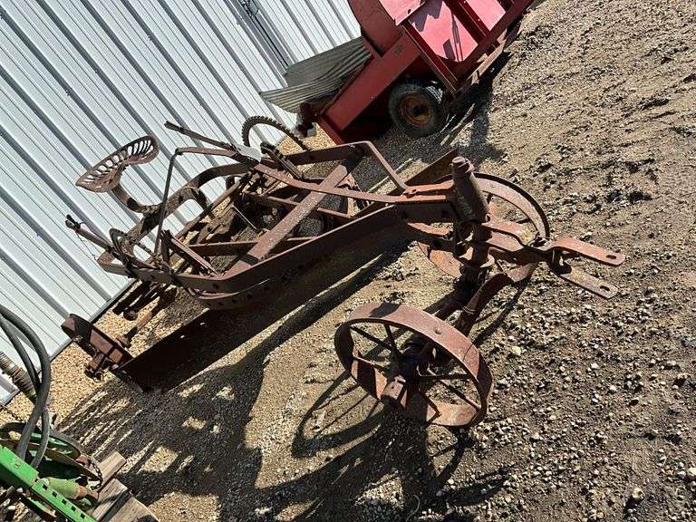 Antique, Steel Wheeled, Small, Ride on Road Grader - Hamilton-Maring ...