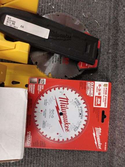 Milwaukee Circular Saw Blades, Miter Box, Ladder J - Hamilton-Maring ...
