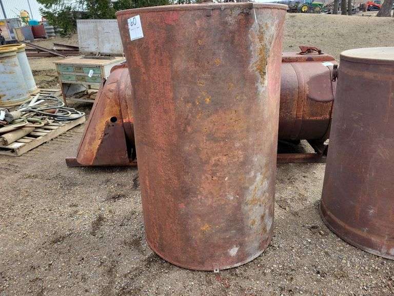 300++ Gallon Fuel Tank - has dent - Hamilton-Maring Auction Group