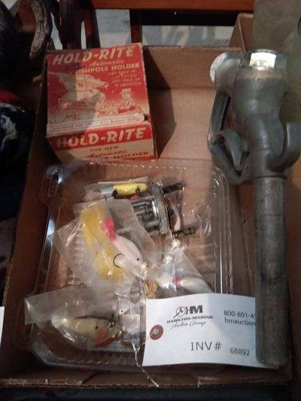 Fuel Shut Off Handle, Fishing Pole Holder, Fishing - Hamilton-Maring ...