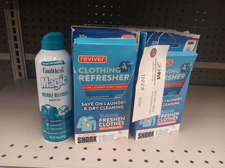 Assorted New/Unused Reviver Clothes Refresher Wipe - Hamilton-Maring ...