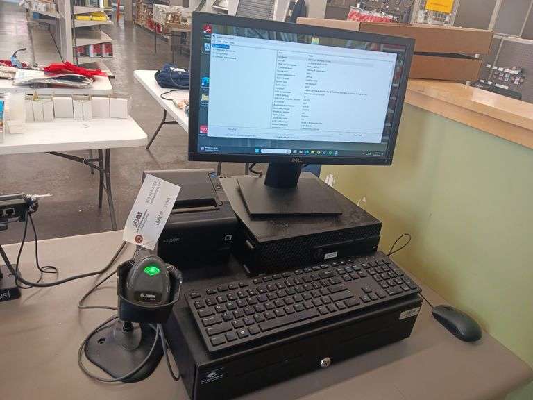 Computerized Cash Register With Scanners, Located - Hamilton-Maring ...