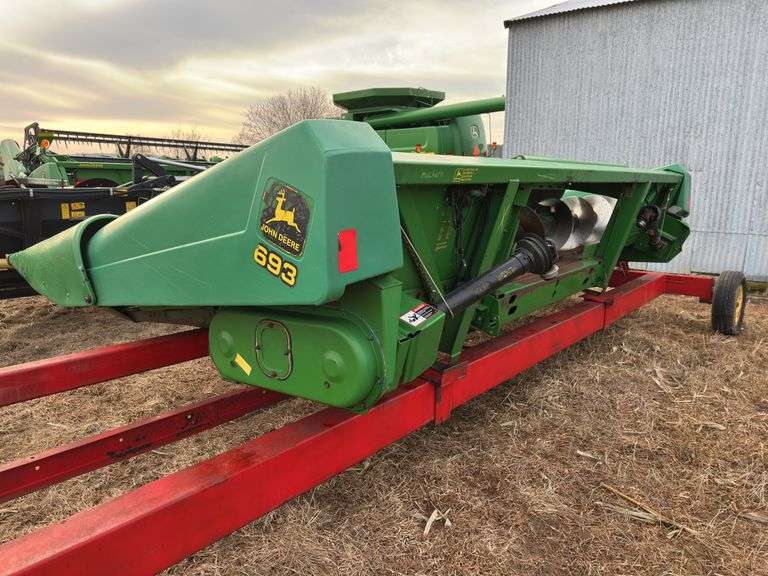 1996 John Deer 693 Corn Head, 6 Row 30", Dual PTO, - Hamilton-Maring ...