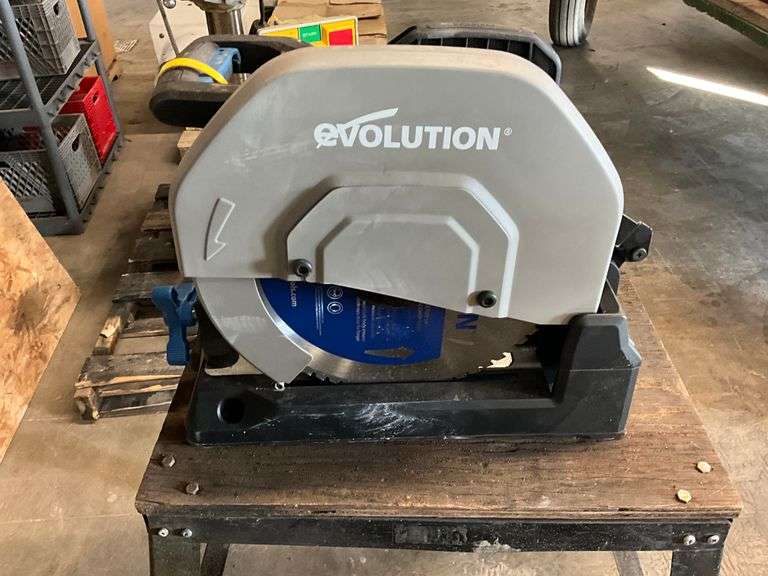 Evolution 15" metal cutting chop saw - Hamilton-Maring Auction Group