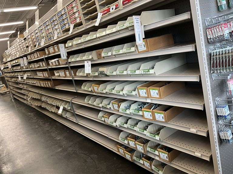 Aisle Display Shelving Approx. 30', Aisle 7/8 - Ha - Hamilton-Maring ...