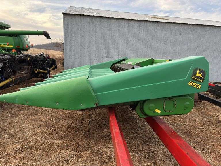 1996 John Deer 693 Corn Head, 6 Row 30", Dual PTO, - Hamilton-Maring ...
