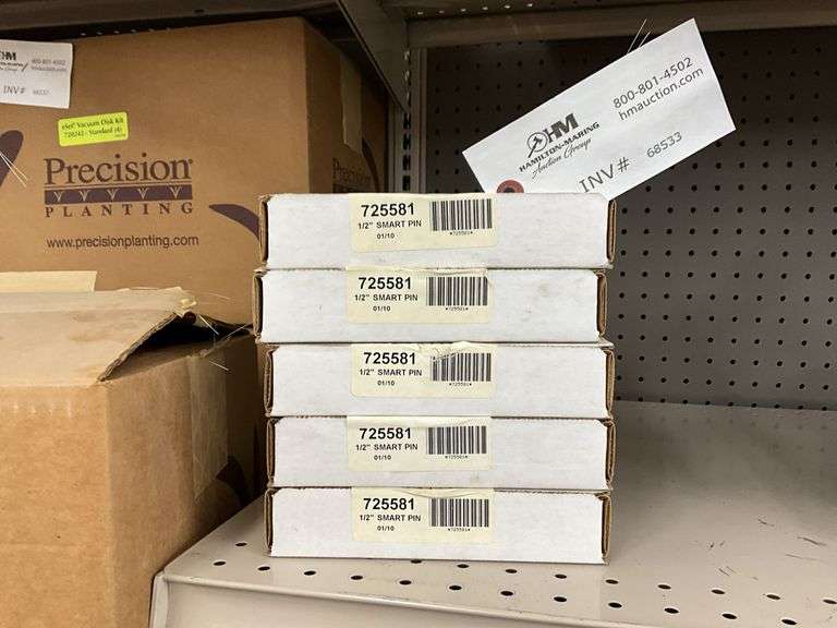 (5) Precision Planting 1/2" Smart Pin Kits - Hamilton-Maring Auction Group