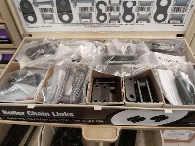 Roller Chain Links, Dowel Pins with Organizer and - Hamilton-Maring ...