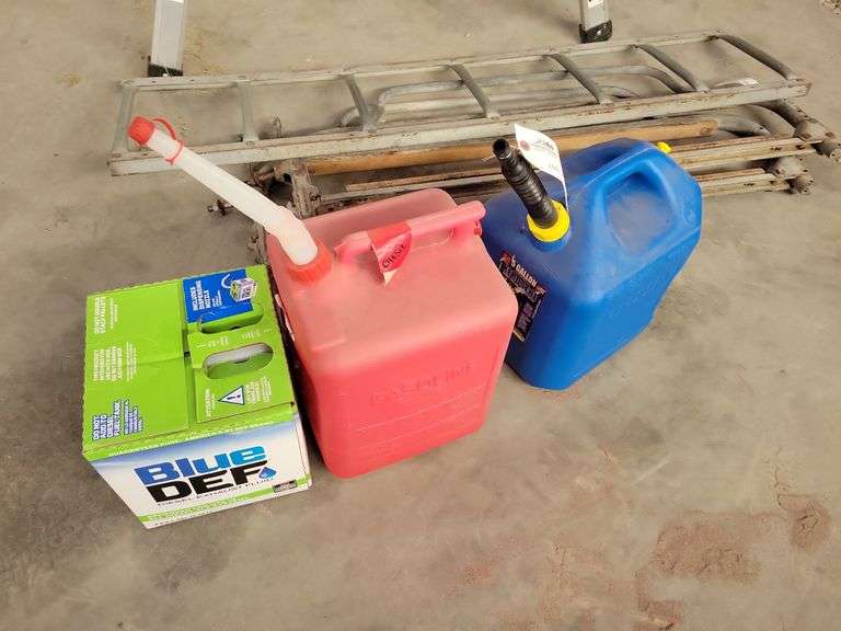 (2) Fuel Cans - Hamilton-Maring Auction Group