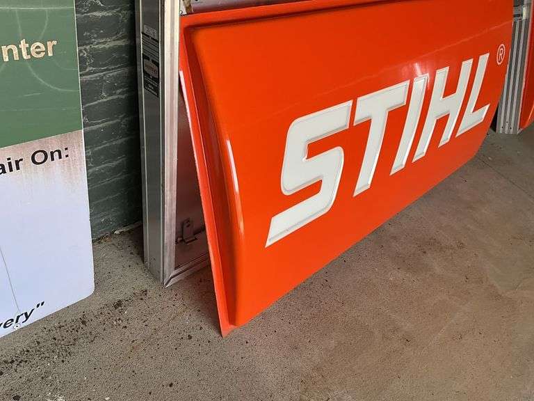 36" x 72" Stihl Lighted Sign, Single Sided, Locate - Hamilton-Maring ...