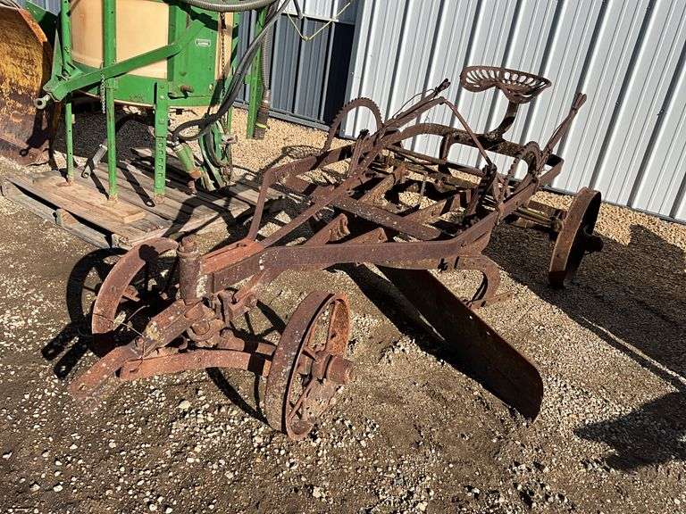 Antique, Steel Wheeled, Small, Ride on Road Grader - Hamilton-Maring ...