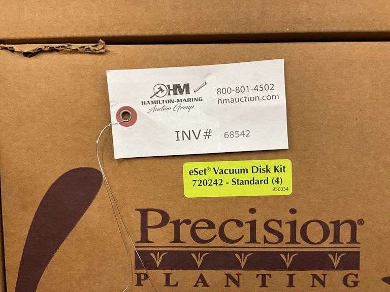 New/Unused Precision Planting Eset Vacuum Disk Kit - Hamilton-Maring ...