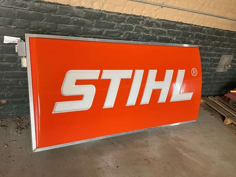 36" x 72" Stihl Lighted Sign, Single Sided, Locate - Hamilton-Maring ...