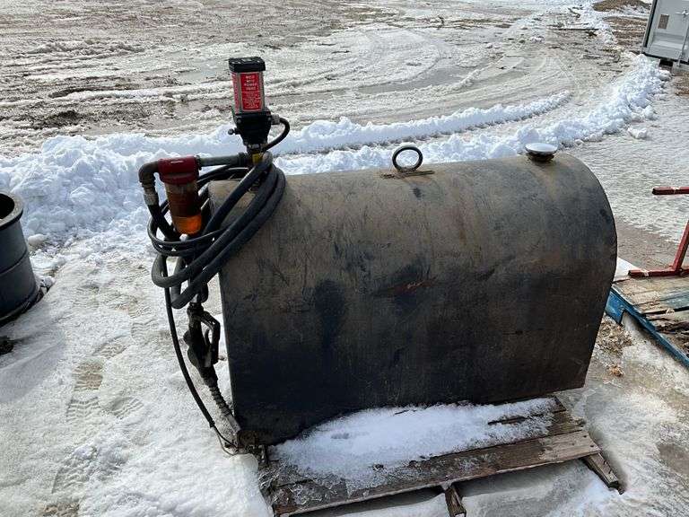 175 gallon diesel tank w/pump & filter; extra long - Hamilton-Maring ...