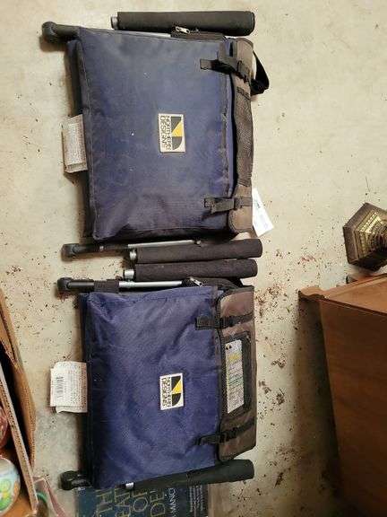 (2) Stadium Backpack Chairs - Hamilton-Maring Auction Group