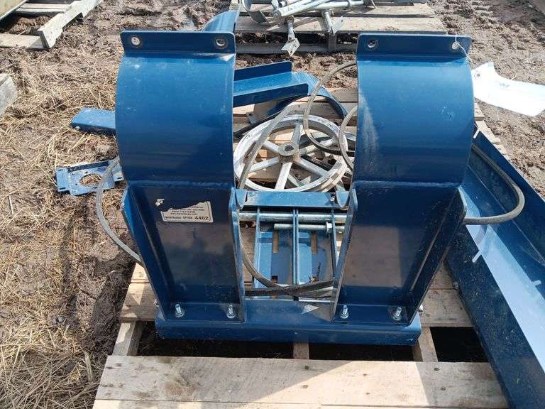 Assorted Auger Guards, Stands, Pulleys - Hamilton-Maring Auction Group