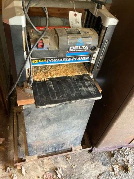 Delta Model No.22-560 Planer on Stand - Hamilton-Maring Auction Group