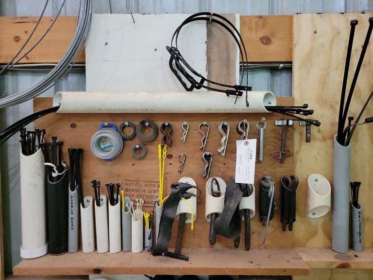 Shop Built Wall Mounted Hardware Organizer with Ha - Hamilton-Maring ...