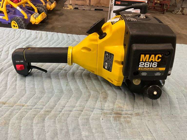 Mac 2816 McCulloch weed eater motor - Hamilton-Maring Auction Group