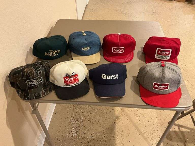 (12) Seed Corn Company Hats - Hamilton-Maring Auction Group