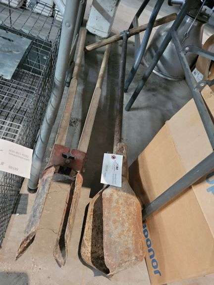 (2) Hand Hole Diggers - Hamilton-Maring Auction Group