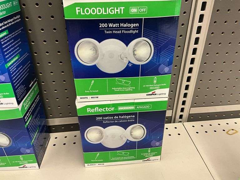 (3) New/Unused Floodlights, Aisle 2 - Hamilton-Maring Auction Group