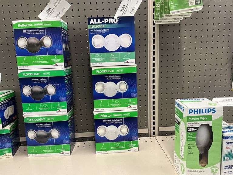 (3) New/Unused Floodlights, Aisle 2 - Hamilton-Maring Auction Group