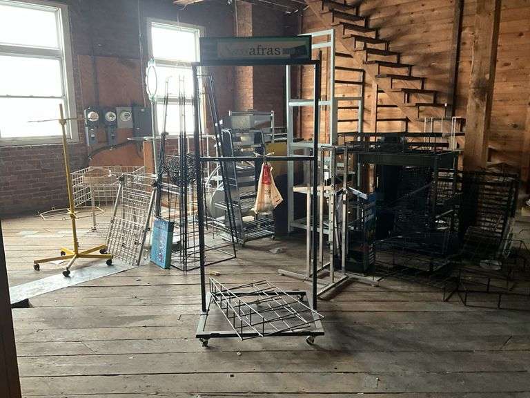 Large Assortment of Display Racking - Hamilton-Maring Auction Group