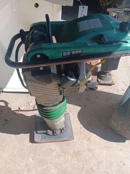 Wacker BS 600 gas packer - Hamilton-Maring Auction Group