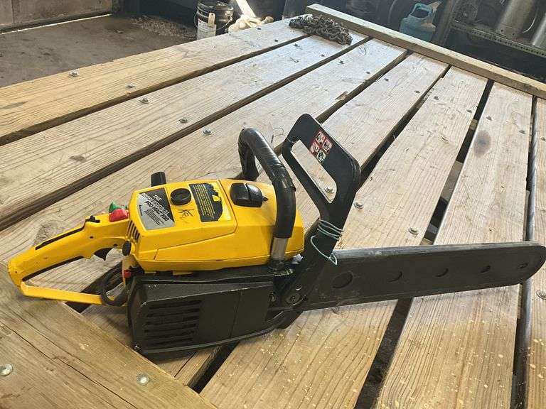 McCulloch Pro Max 700 Model, Gas Powered Chainsaw, - Hamilton-Maring ...