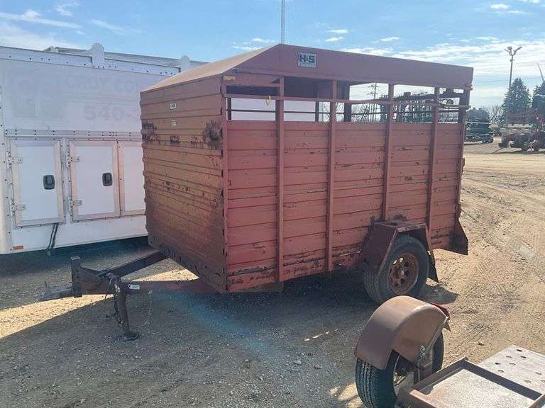 ***1992 H&S 10ft Livestock Trailer - Perm Registra - Hamilton-Maring ...