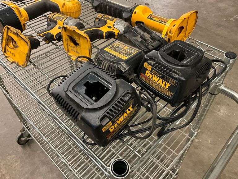 Older DeWalt 18v tools - Hamilton-Maring Auction Group