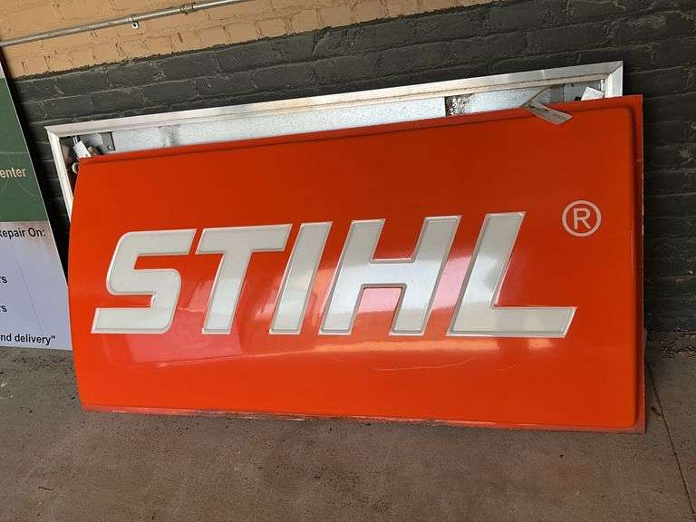 36" x 72" Stihl Lighted Sign, Single Sided, Locate - Hamilton-Maring ...