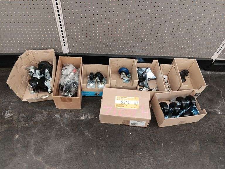 Castor Wheels, Located Basement Aisle 19 - Hamilton-Maring Auction Group