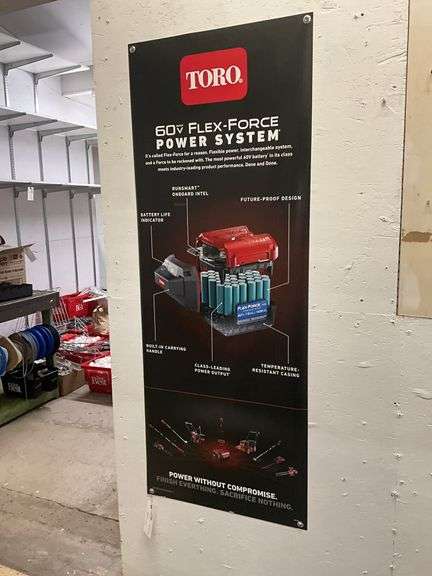 Toro 60V Flex Force Power System Banner, 63" x 23" - Hamilton-Maring ...