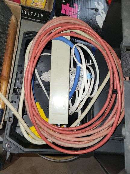 Surge Box, Electrical Cords in Plastic Case - Hamilton-Maring Auction Group