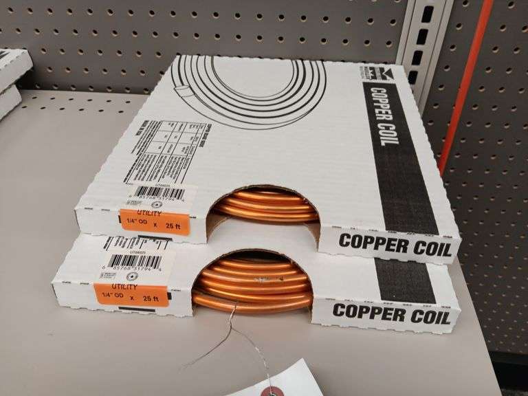 1/4" Copper Coil, Located Rear Wall Aisle 20 Basem - Hamilton-Maring ...