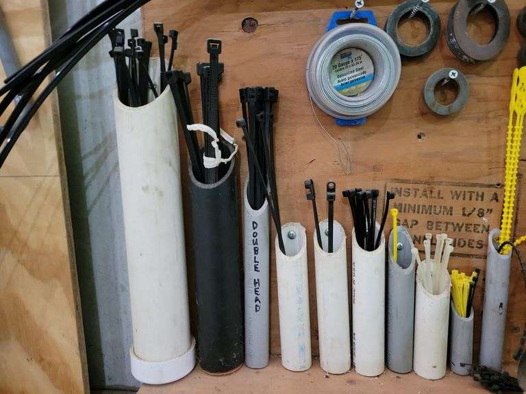 Shop Built Wall Mounted Hardware Organizer with Ha - Hamilton-Maring ...