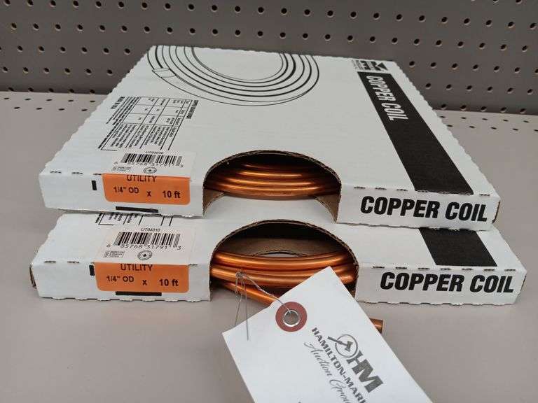 1/4" Copper Coil, Located Rear Wall Aisle 20 Basem - Hamilton-Maring ...