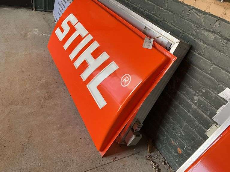 36" x 72" Stihl Lighted Sign, Single Sided, Locate - Hamilton-Maring ...