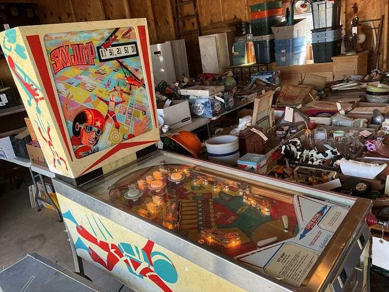 @@@Gottlieb's 1970's Sky Jump Pinball Machine. Fre - Hamilton-Maring ...