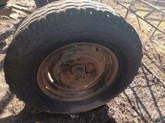 (2) Axles with Tires - Hamilton-Maring Auction Group