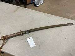 WW2 Japanese Neo Sword with Sheath - Hamilton-Maring Auction Group