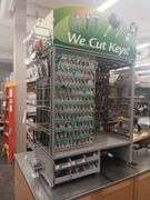 Hillman Key Display Rack with Very Large Amount of - Hamilton-Maring ...