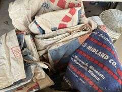 Vintage Burlap Feed Sacks - Hamilton-Maring Auction Group