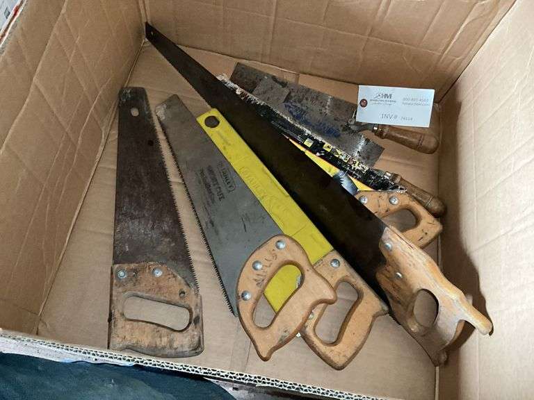 Variety of Hand Saws - Hamilton-Maring Auction Group