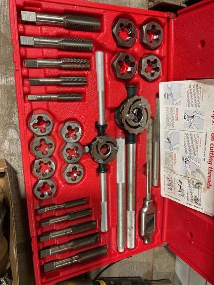 Hanson tap & die set - Hamilton-Maring Auction Group